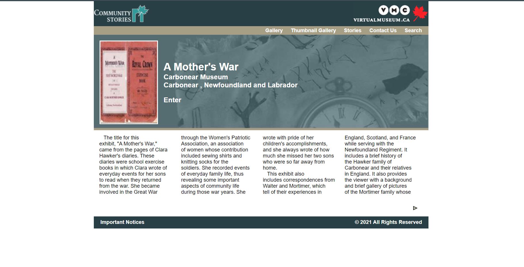 Getting a Sense of Community through the Community Stories Collection ...